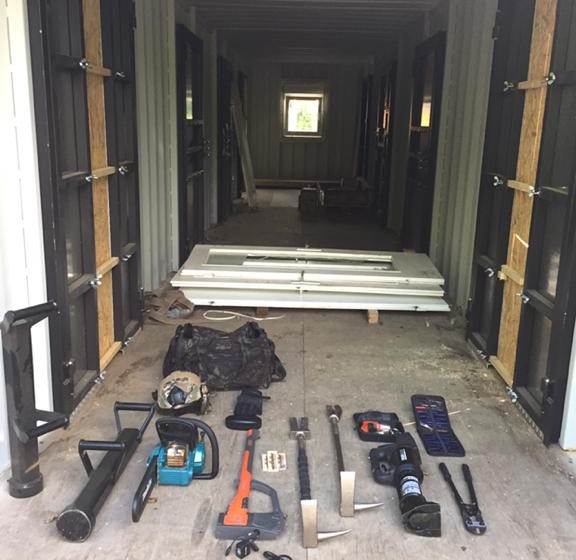 Übungs-Objekte und Szenarien im TCRH Mosbach